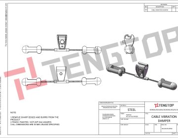 CABLE VIBRATION DAMPER 02 - TENGTOP